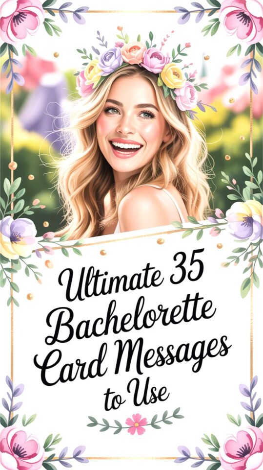 35 Fool-proof Messages for a Bachelorette Card
